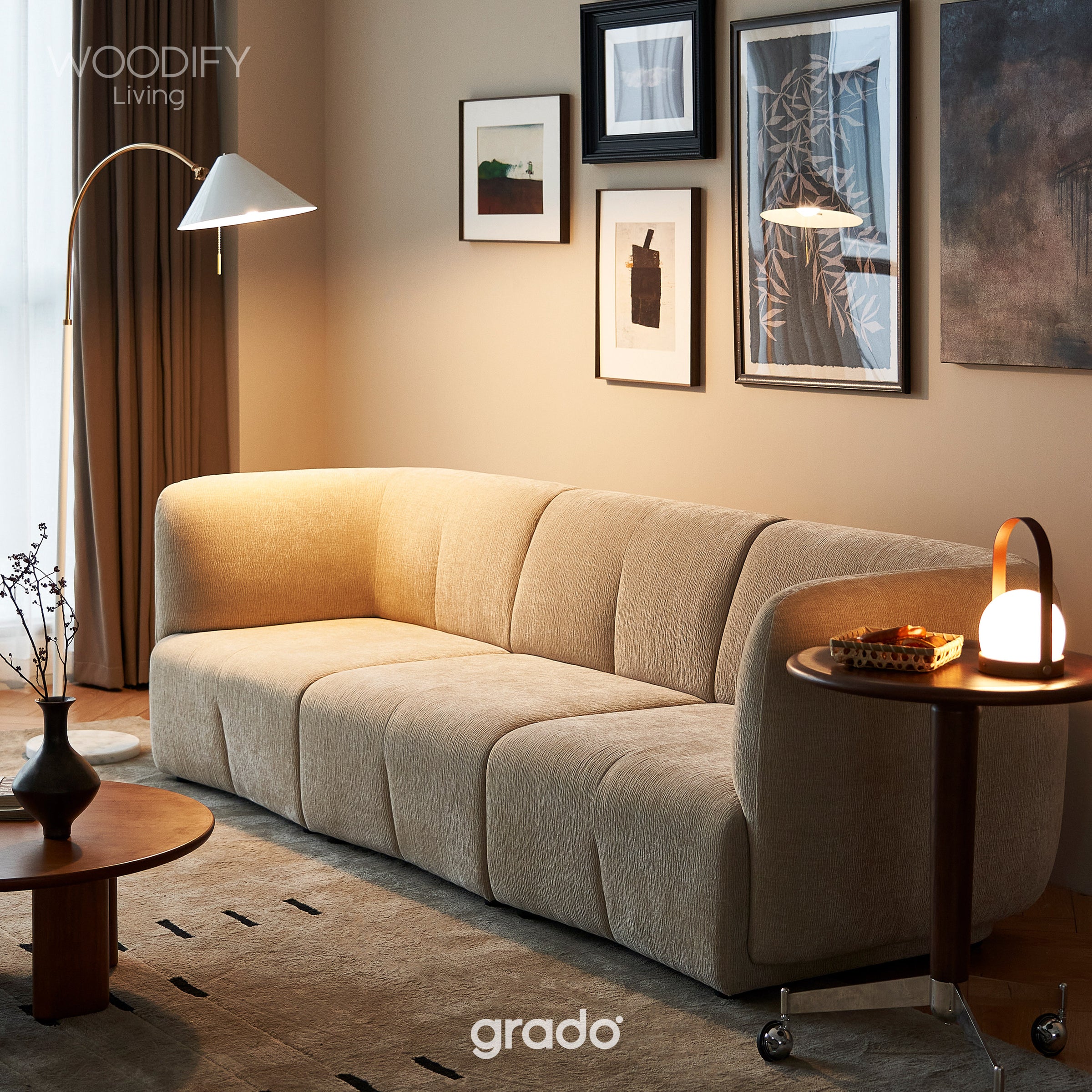 Plum Modular Sofa | 2-seater | 3-seater | L-shape Sofa 組合式梳化 雙人梳化 三人梳化 ...