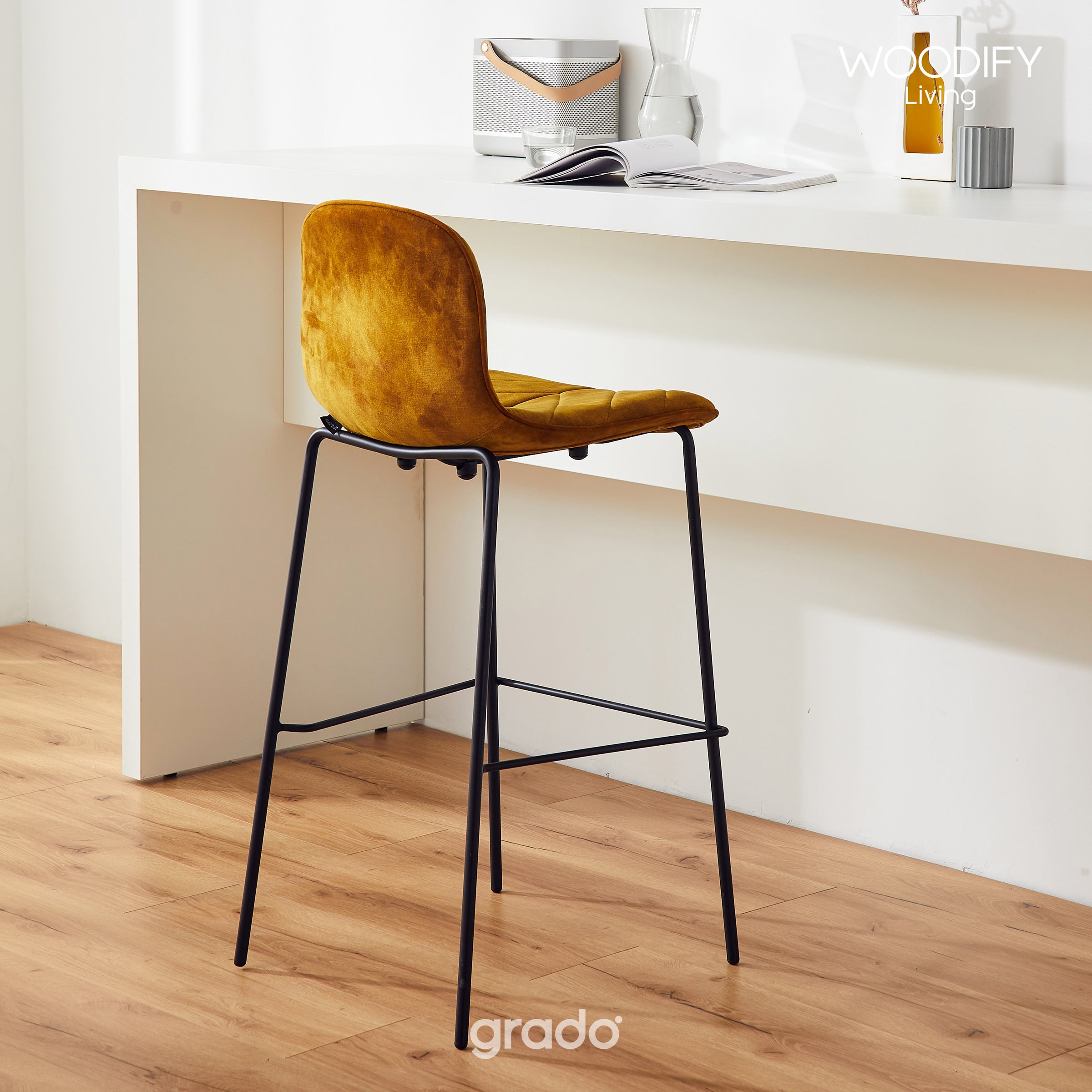 WOODIFY Living - Leaf Bar Stool