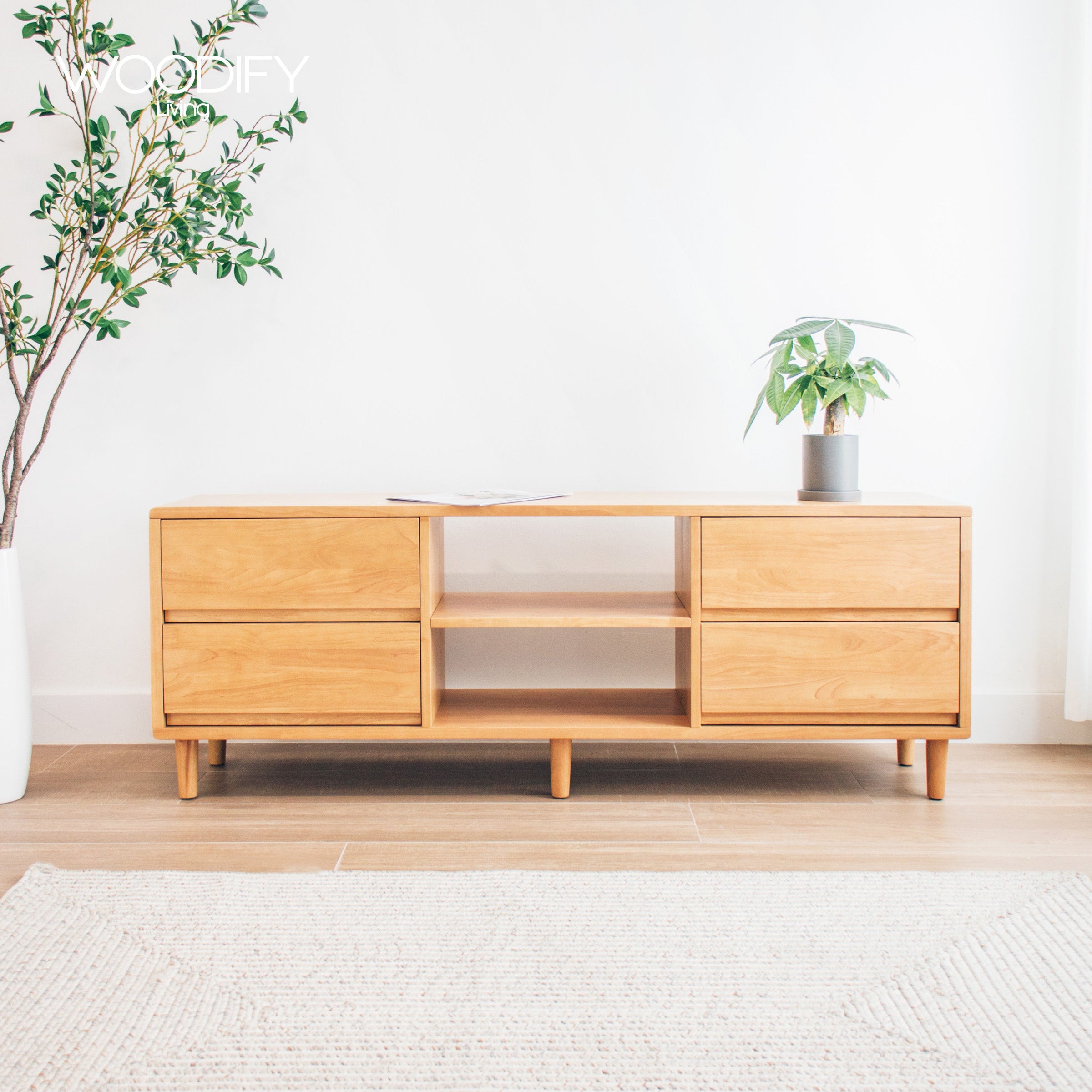 WOODIFY Living - FLOW TV console